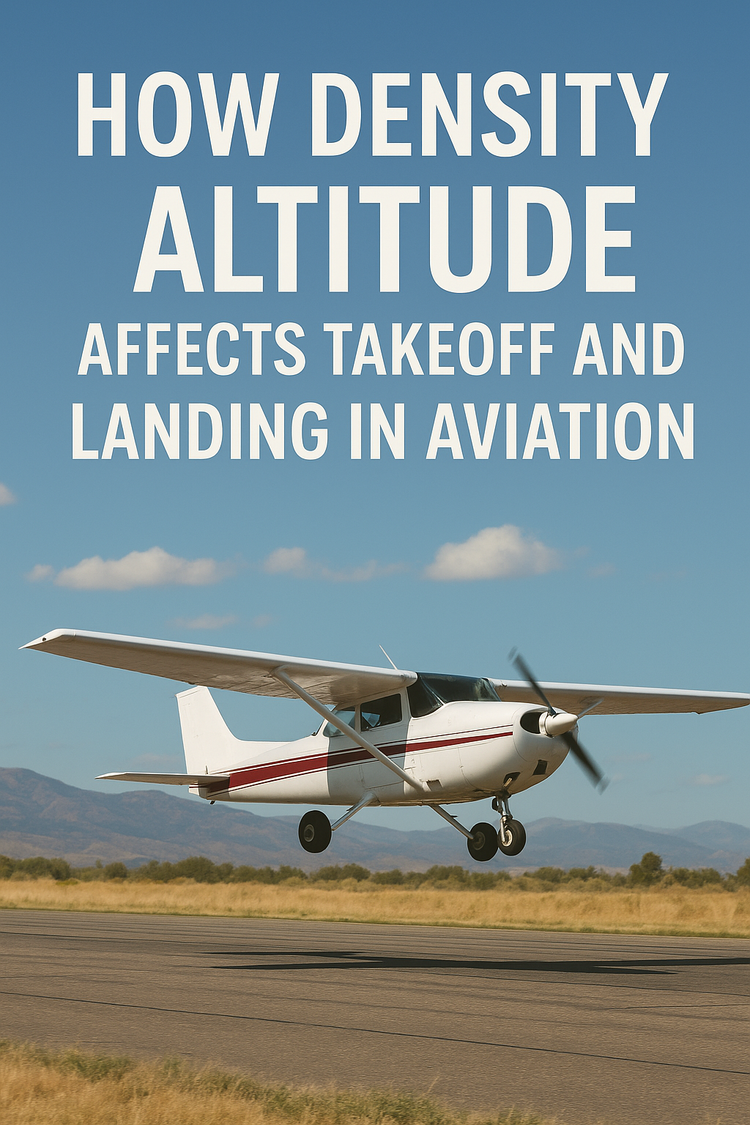 How Density Altitude Affects Takeoff and Landing in Aviation ...